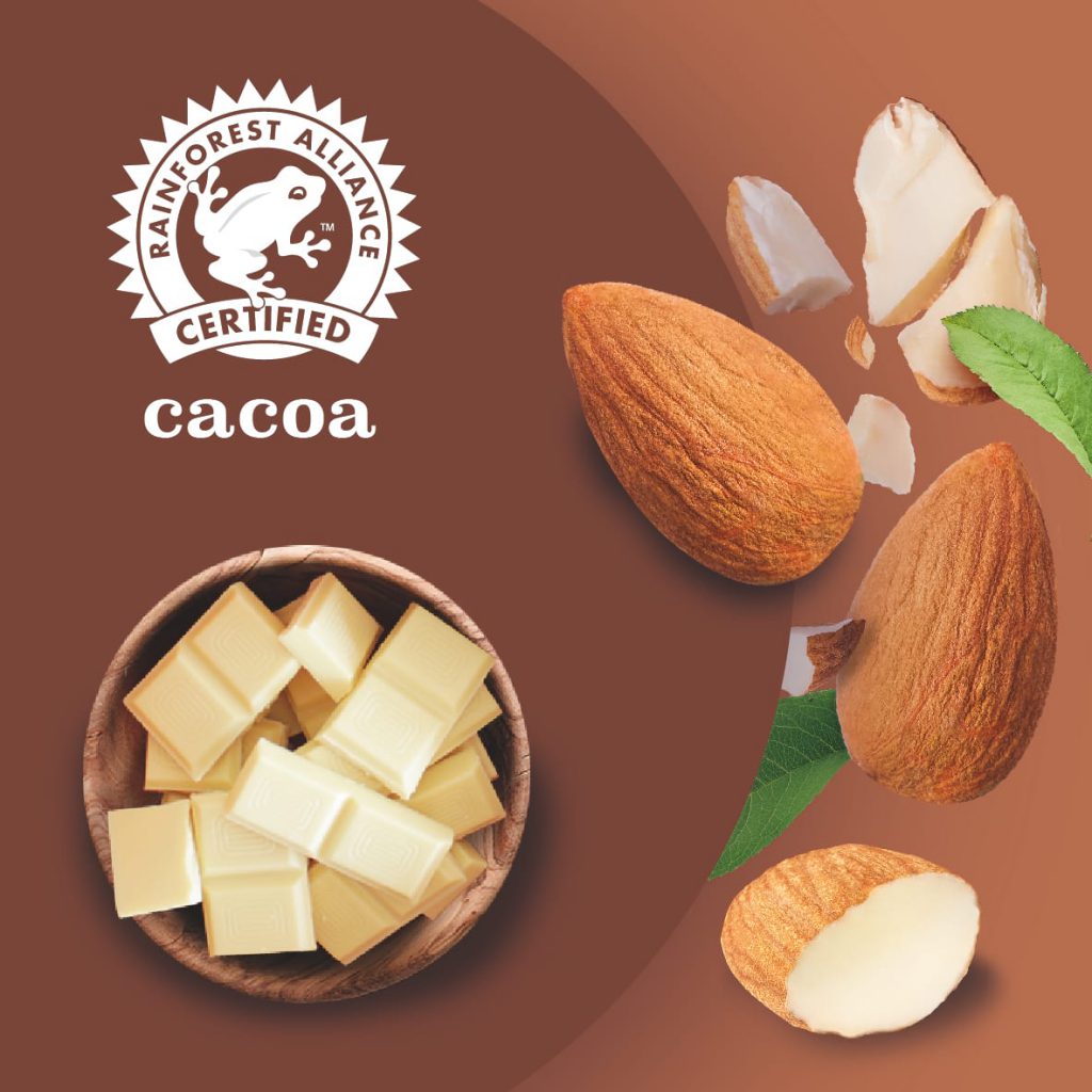 White Choco Almond Cream – Nibble Time